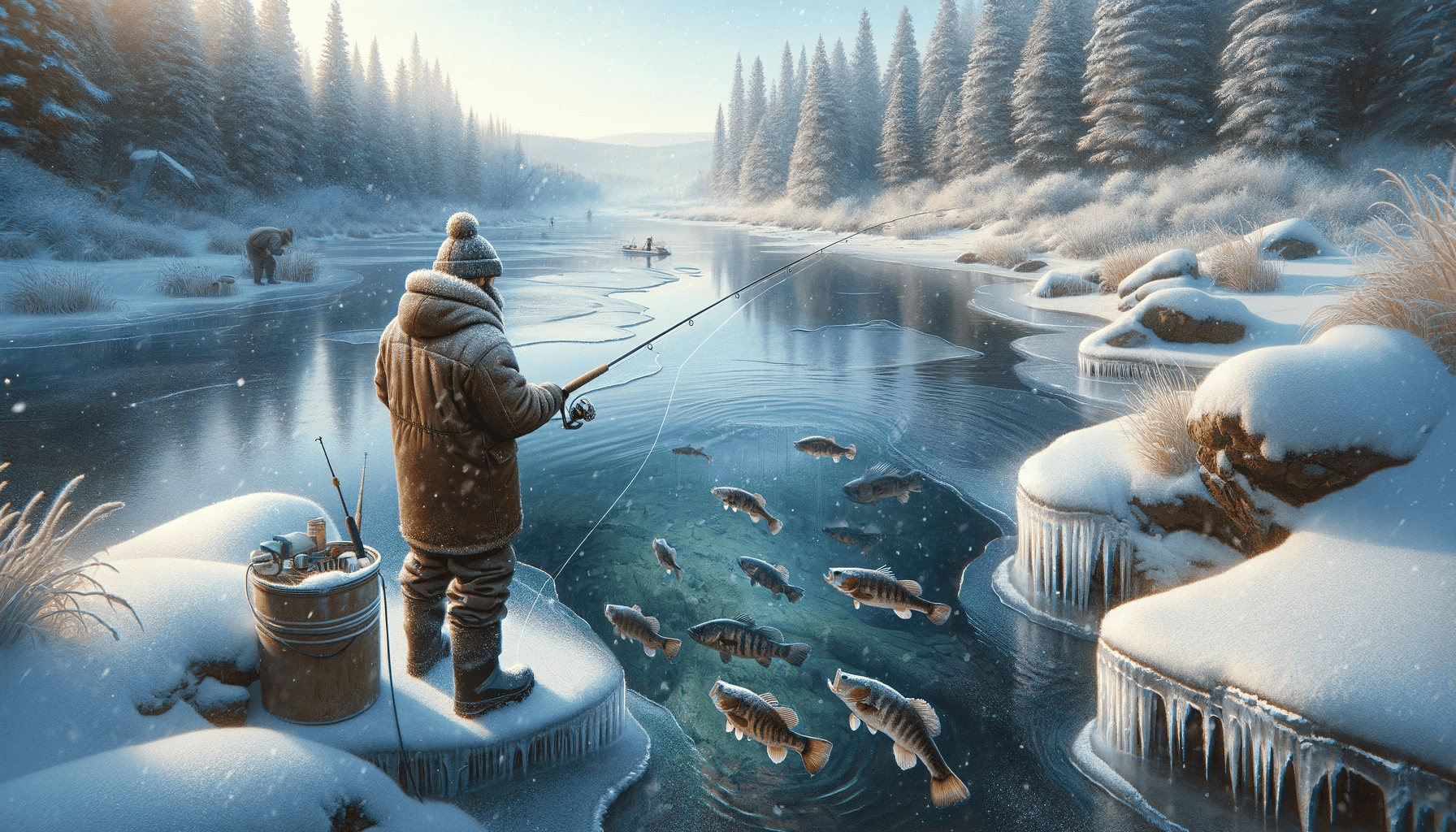 Winter Bass Fishing: Water Temperature's Impact